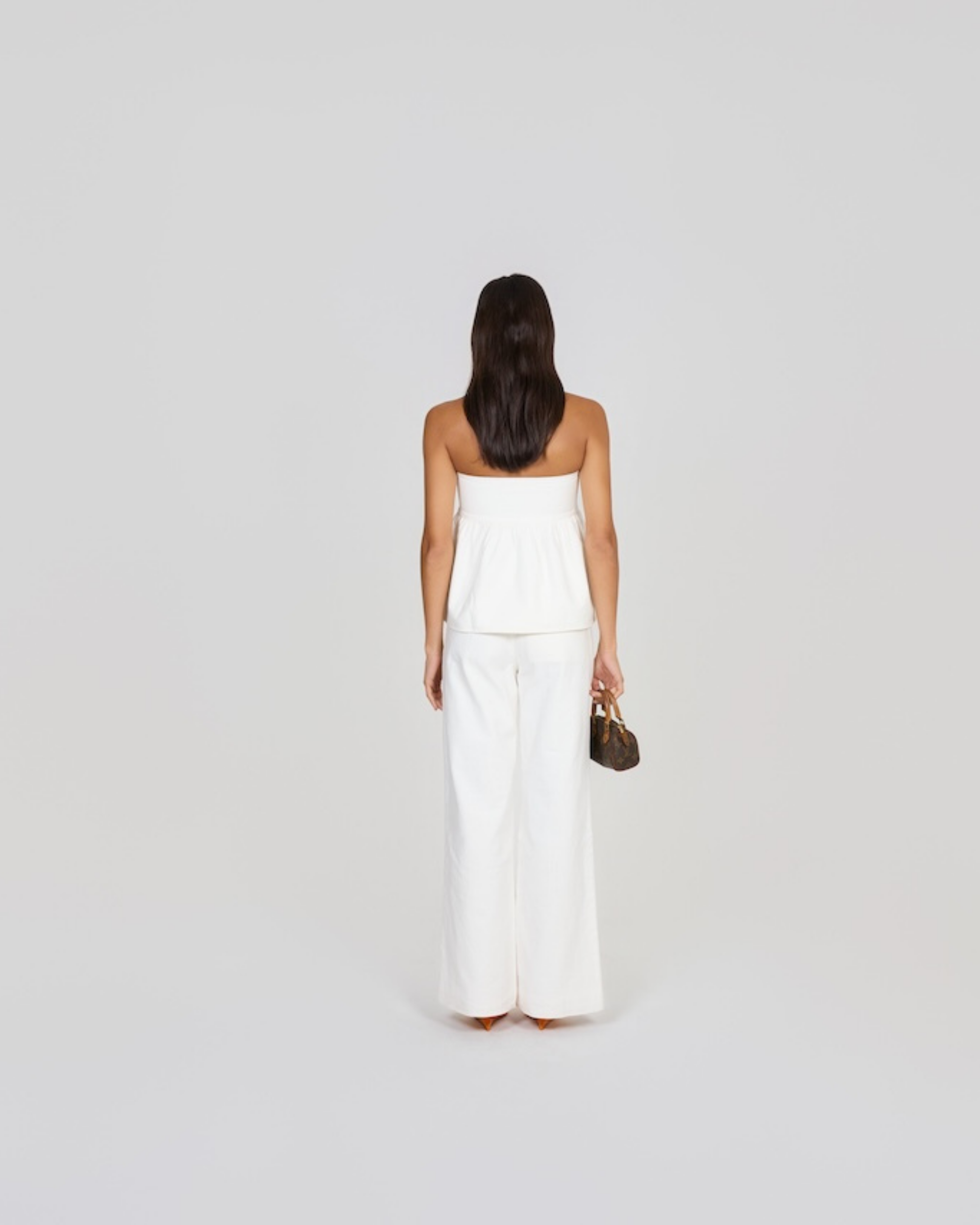 The Charlotte Puffy Top in White – The Waiting Room